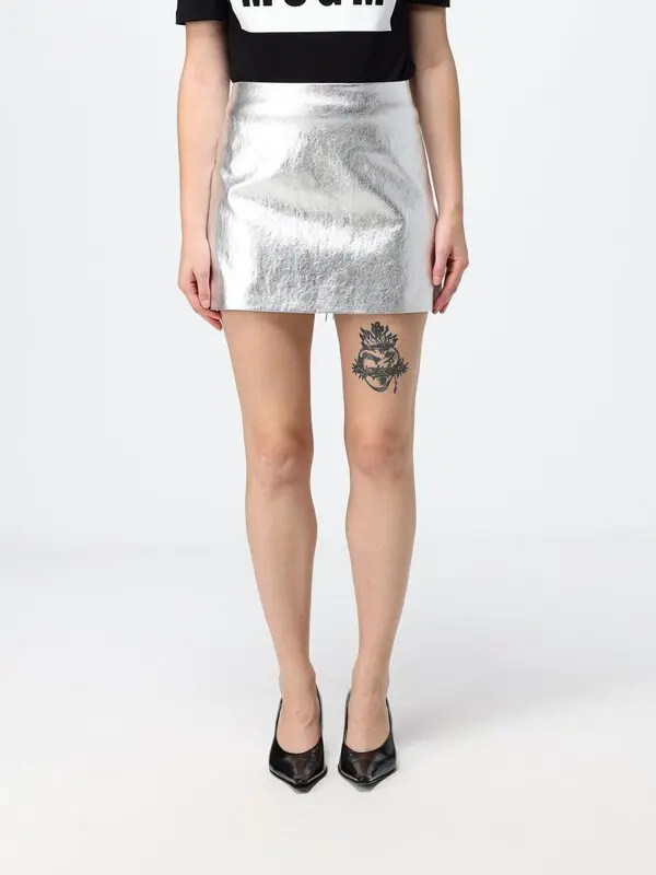 MSGM Skirt - Silver