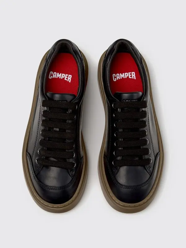 Camper Runner Twentyfive Sustainable Smooth Leather Low Top Trainers
