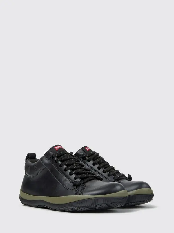 Camper Peu Pista Gm Ankle Boots With Gore-tex - Black