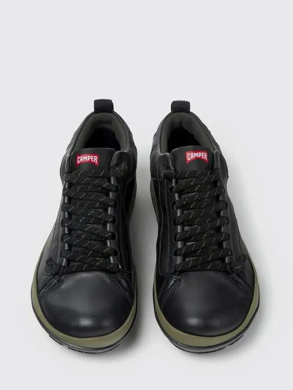 Camper Peu Pista Gm Ankle Boots With Gore-tex - Black