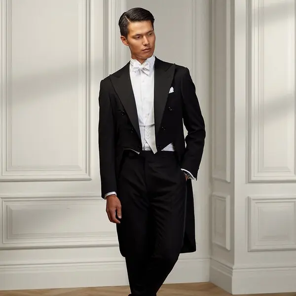Ralph Lauren Handmade Piqué Vest - White