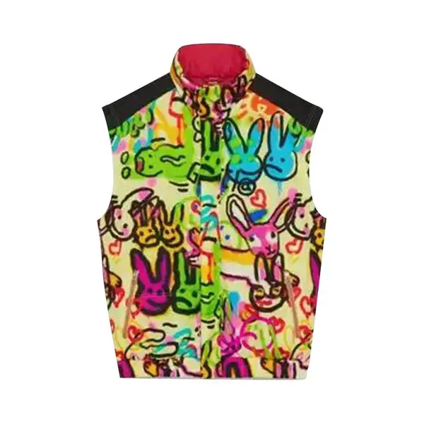 Gucci Bunny Print Gilet - Multicolor