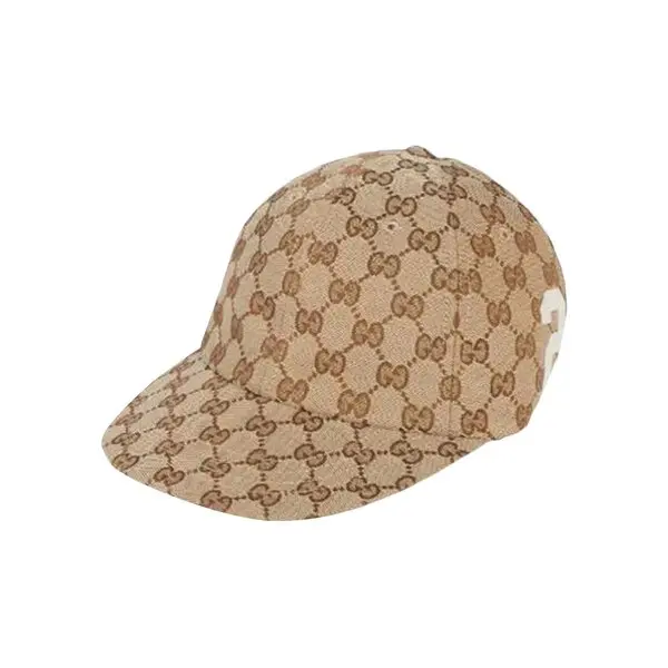 Gucci Gg Canvas Baseball Cap 'beige