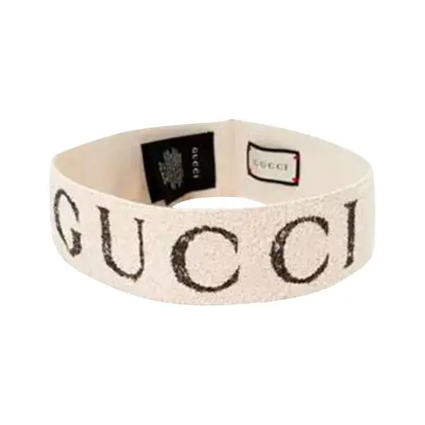 Gucci Logo Headband - White