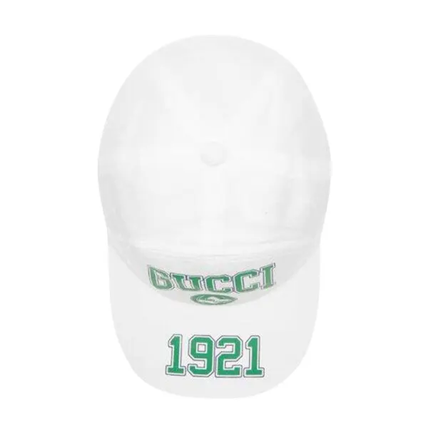 Gucci 1921 Logo Baseball Hat /green