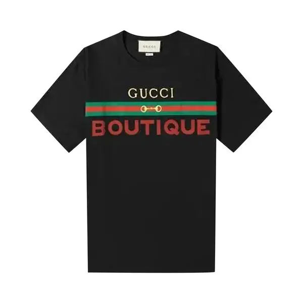 Gucci Boutique Print T-shirt