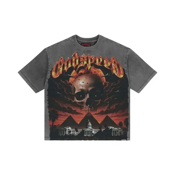 GODSPEED Echoes Of Empires Graphic Shirt - Grey