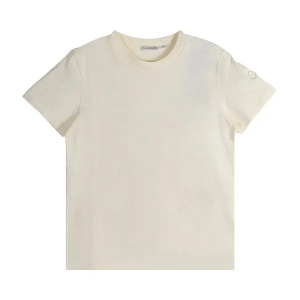 Moncler Puro Cotton Short-sleeve T-shirt - White