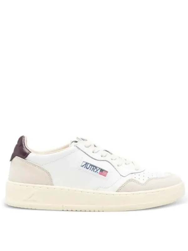 AUTRY Medalist Low Sneakers In Leather And Suede