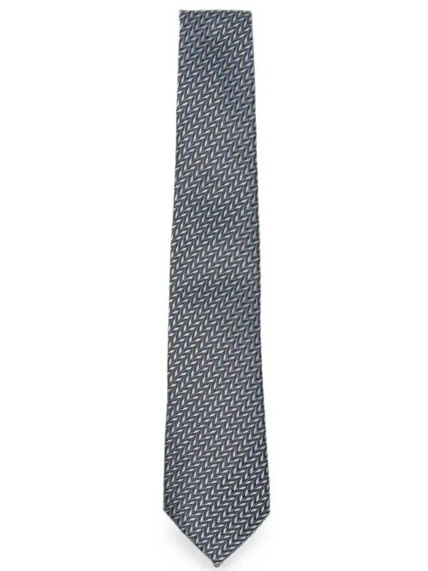 Giorgio Armani Tom Ford Silk Neck Tie - Grey