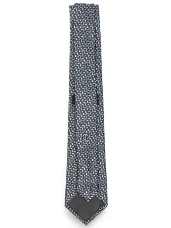 TOM FORD Silk Neck Tie - Grey