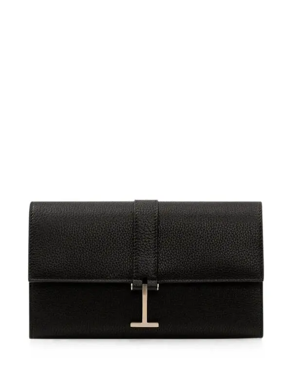 TOM FORD Small Leather Goods Wallet With Shoulder Strap