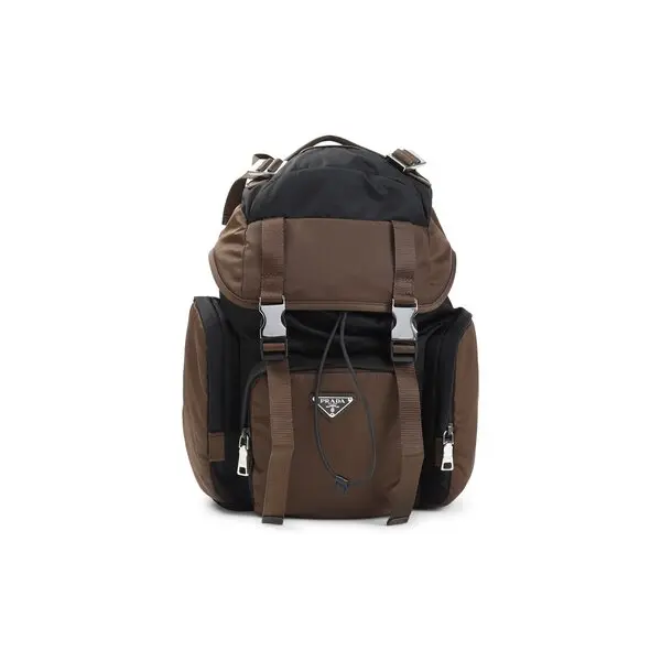 Prada Re-nylon Backpack - Black