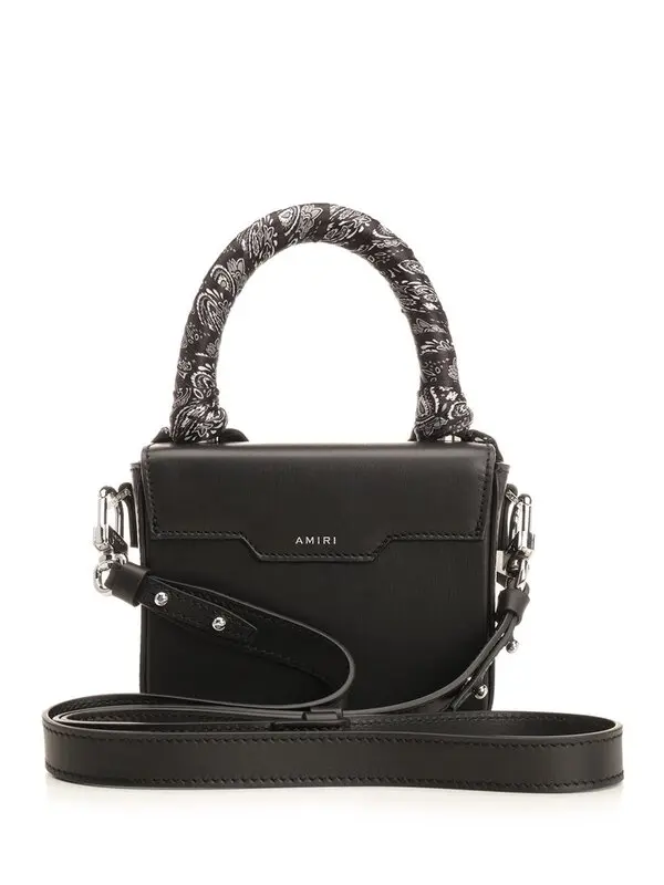 Amiri Micro Ma Handbag With Foulard Detail