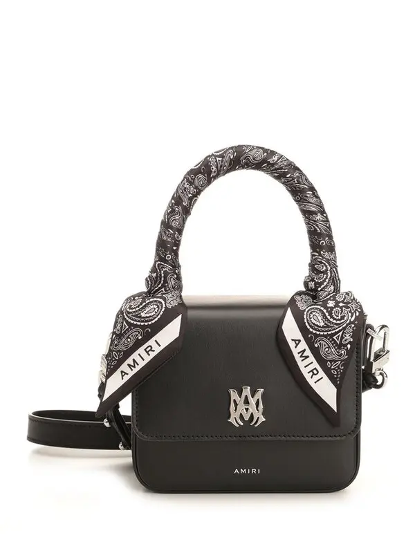 Amiri Micro Ma Handbag With Foulard Detail