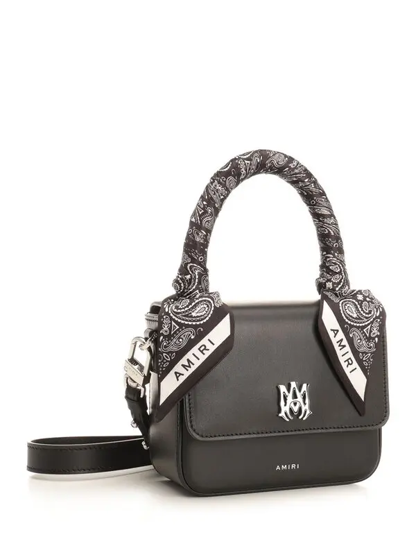 Amiri Micro Ma Handbag With Foulard Detail