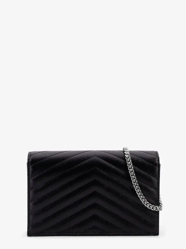 Saint Laurent Envelope Wallet Crossbody Bag With Chain Strap