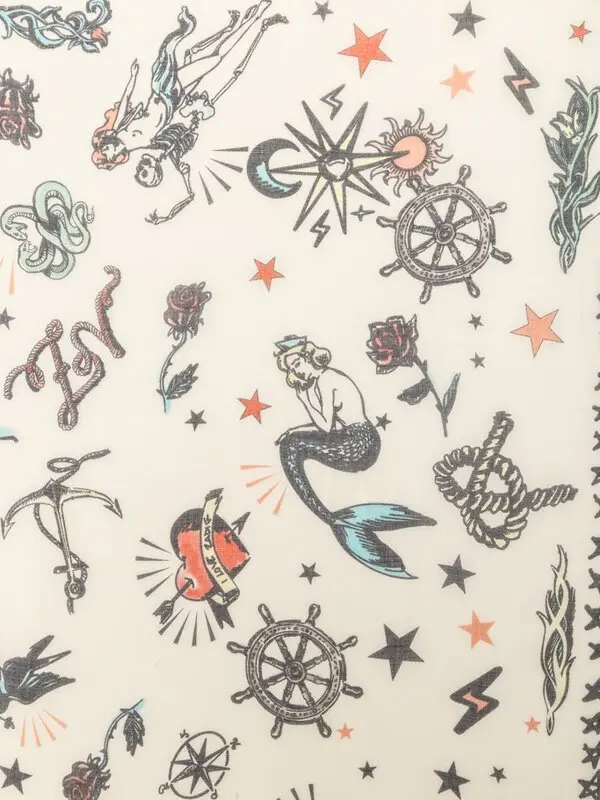 Zadig&Voltaire Kerry Tattoo Scarf