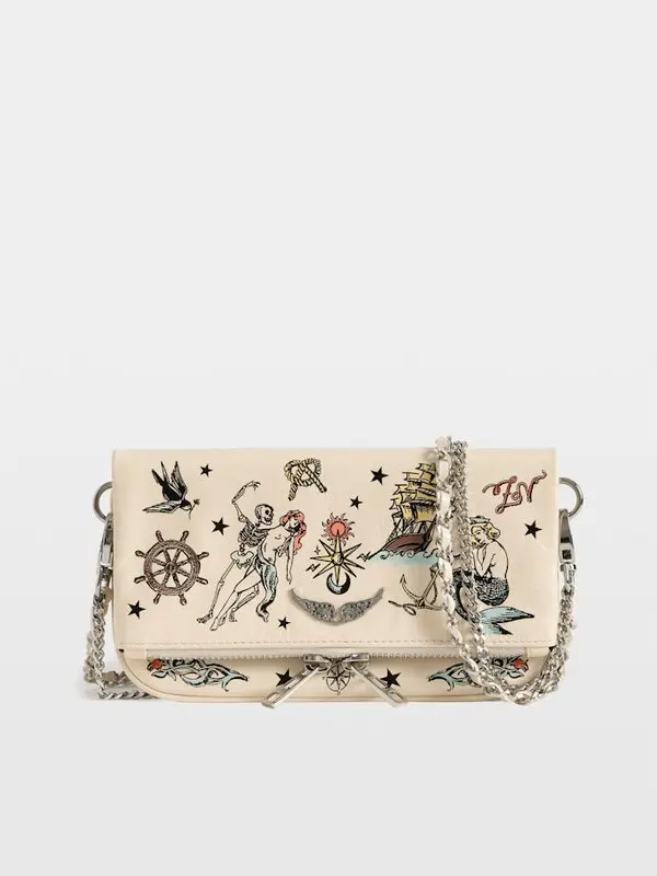 Zadig&Voltaire Rock Mini Tattoo Clutch - Flash