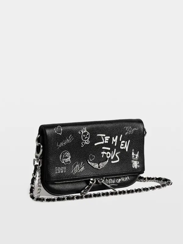 Zadig&Voltaire Rock Mini Arty Tag Clutch