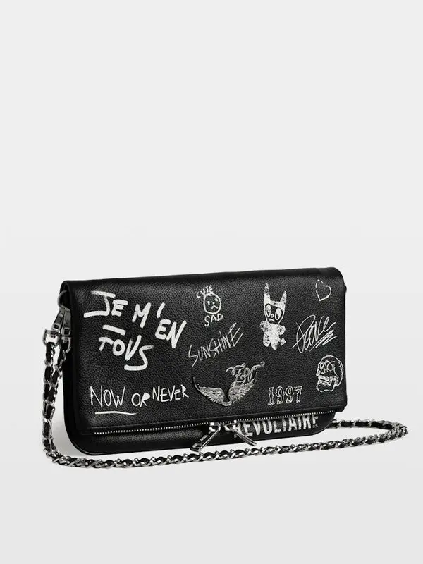 Zadig&Voltaire Rock Arty Tag Clutch