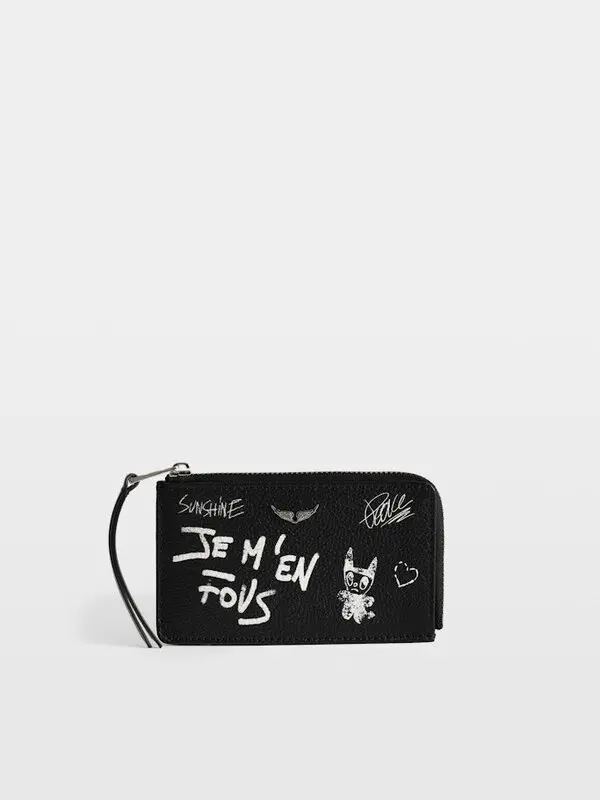 Zadig&Voltaire Zv Card Arty Tag Card Holder
