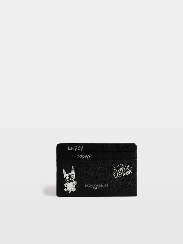 Zadig&Voltaire Zv Pass Arty Tag Card Holder