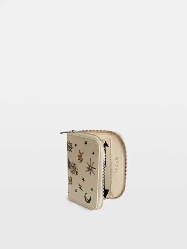 Zadig&Voltaire Mini Zv Tattoo Coin Purse