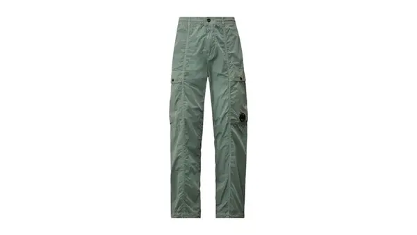 C.P. COMPANY Chromer Regular Cargo Lens Pant - Silver Blue