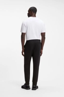 BOSS Jersey Track Pants - Black