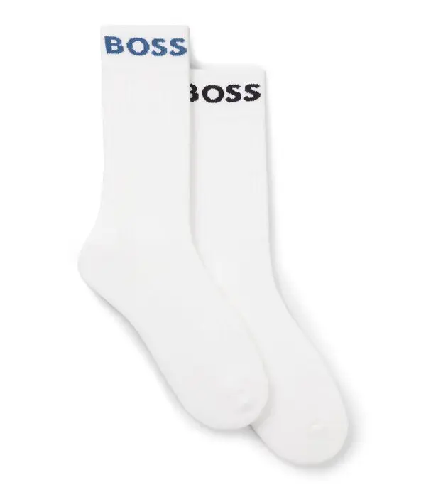 BOSS Two-pack Regular Length Crew Socks - Patterned