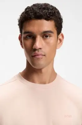 BOSS Stretch-cotton T-shirt With Logo Detail