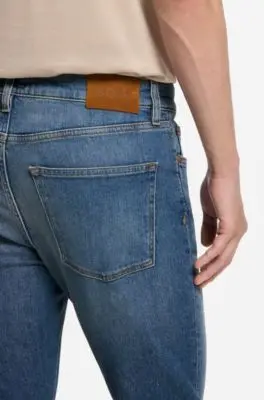 BOSS Slim-fit Jeans In Soft Stretch Denim