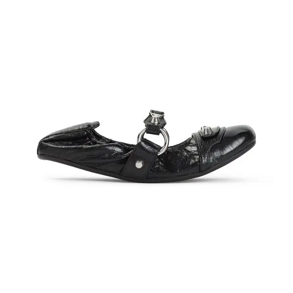 Balenciaga Le City Ballet Flats - Black