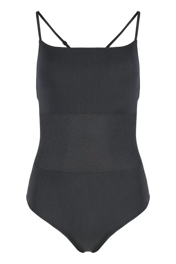 Live The Process Corset Bodysuit - Grey