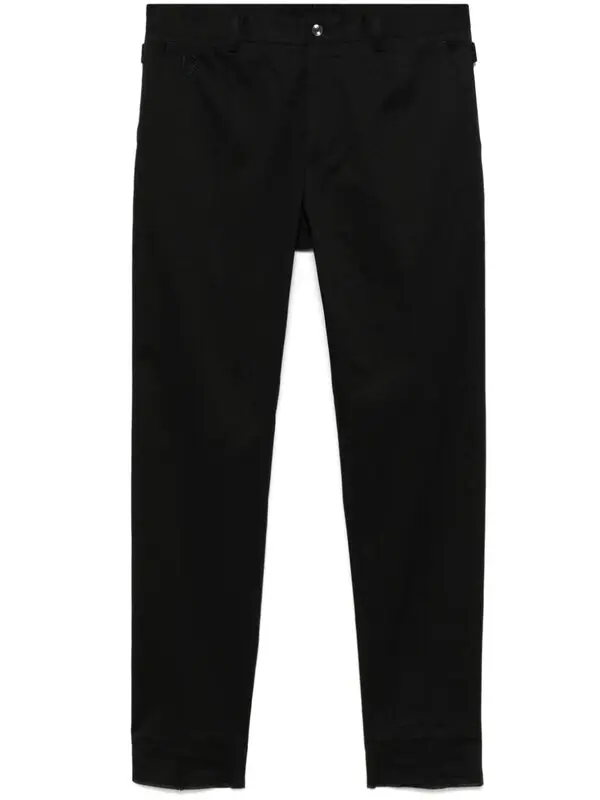 Dolce & Gabbana Cotton Trousers - Black