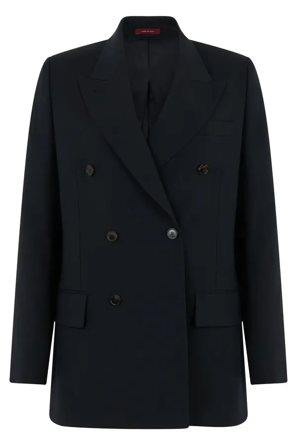 Gucci Double Breasted Wool Blazer