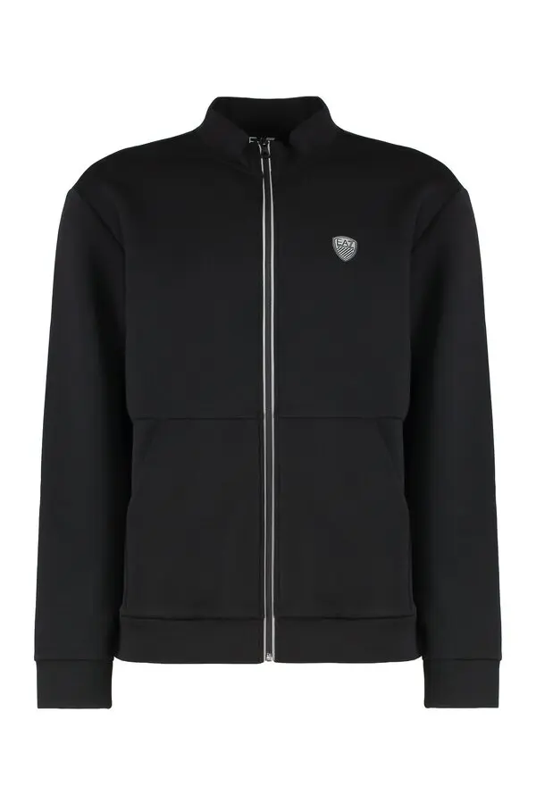 EA7 Logo-plaque Zip-up Tracksuit