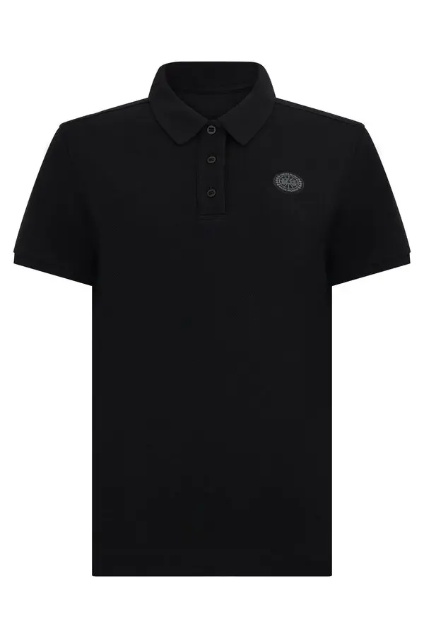 Canada Goose Elegant Logo Classic Cotton Polo