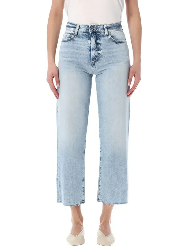 ICON DENIM LOS ANGELES The Jill Straight Leg Jeans - Blue