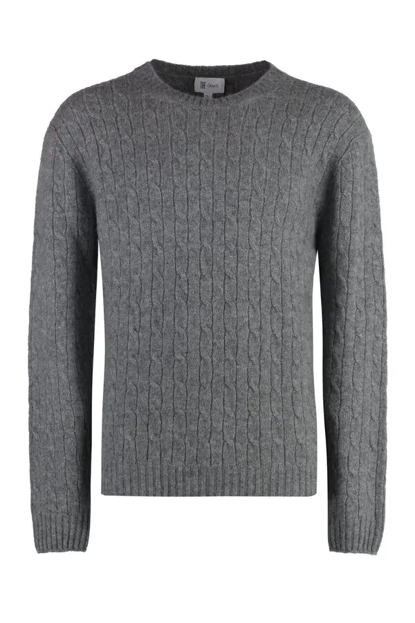 THE ALPHABET The Cashmere And Silk Cable-knit Sweater