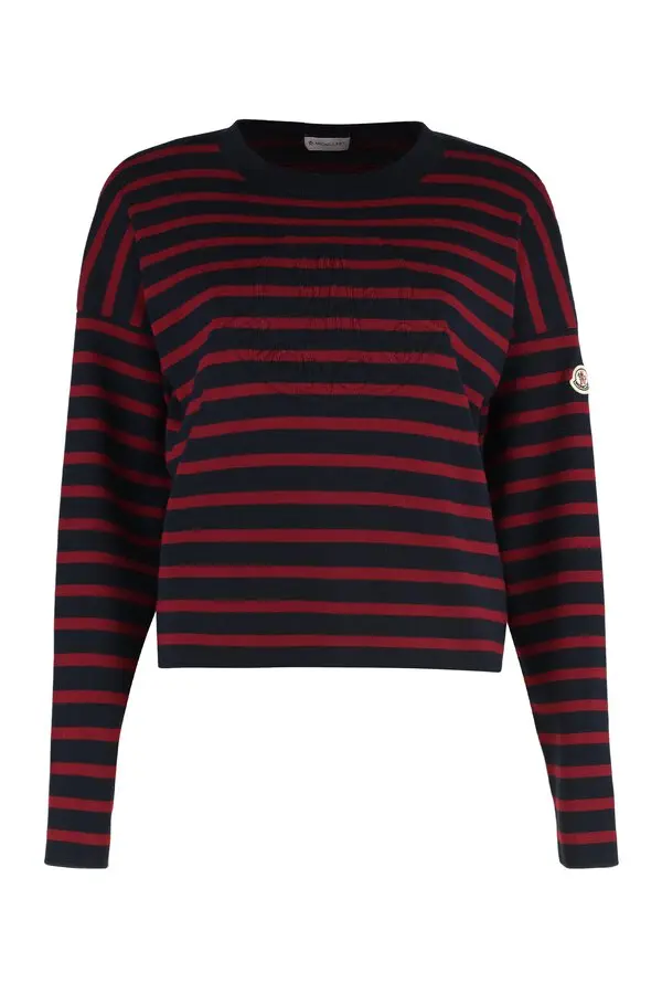 Moncler Striped Wool Sweater - Multicolor