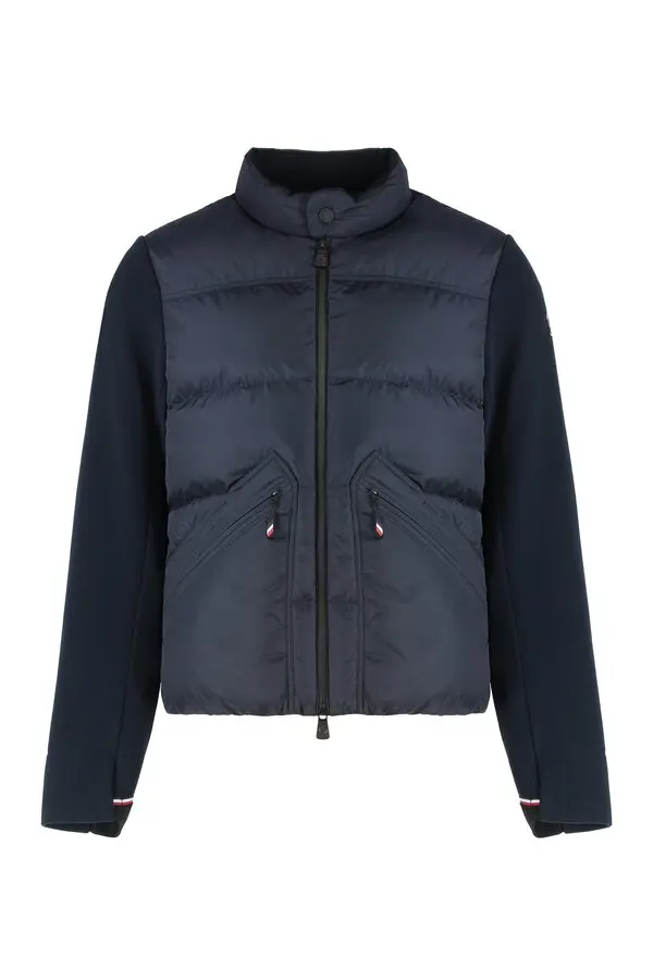 Moncler Padded Zip Cardigan - Blue
