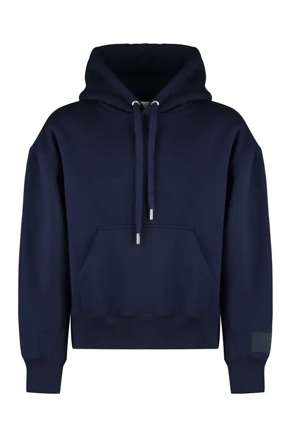 AMI Paris Classic Cotton Hoodie For