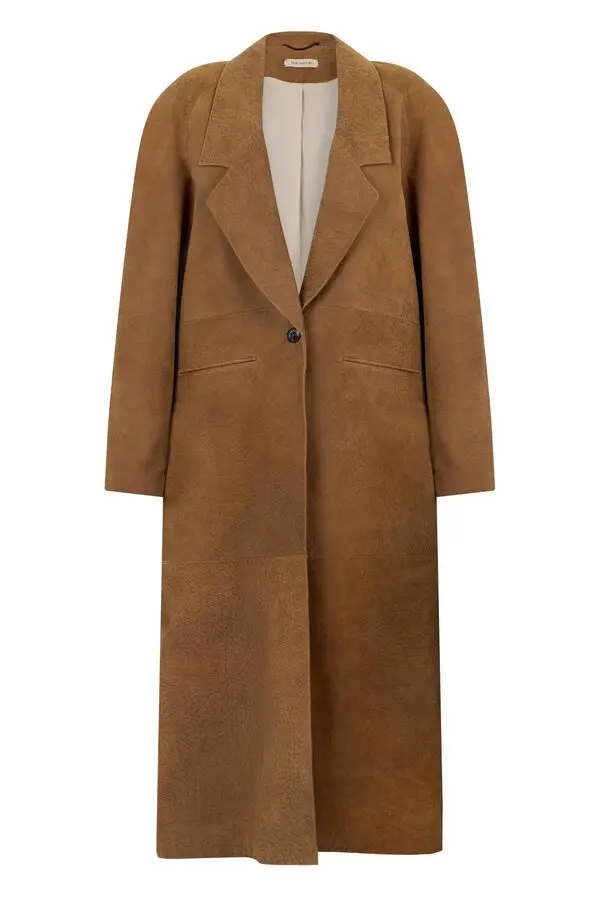 THE MANNEI Elegant Long Jacket For Fall And Winter