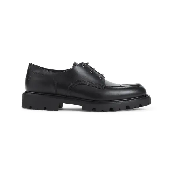 Celine Margaret Derby In Shiny Bull - Black