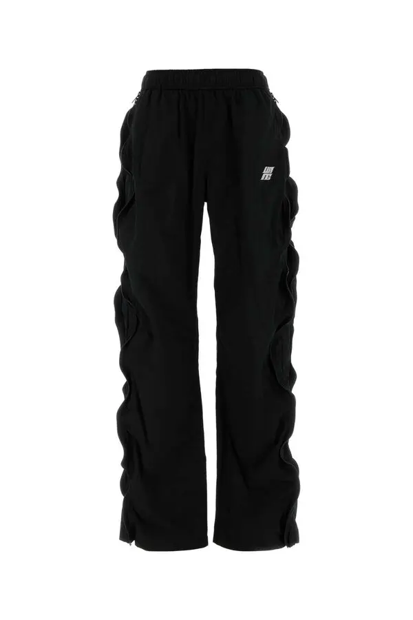 Alexander Wang Mid-rise Zip Cargo Pants - Black