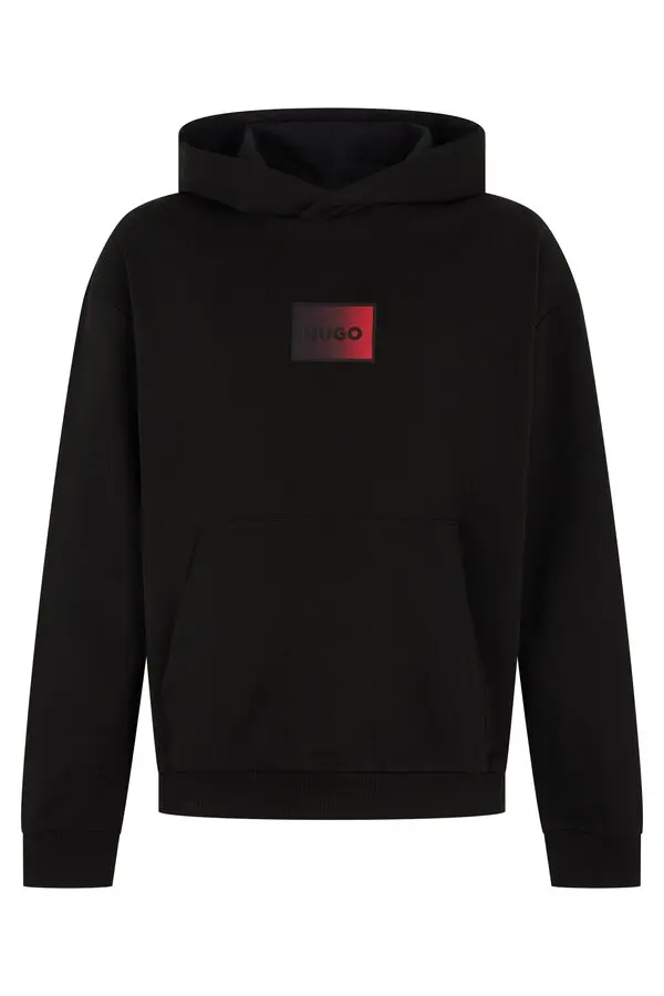BOSS Cotton Hooded Sweatshirt Multiple Sizes Available - Black