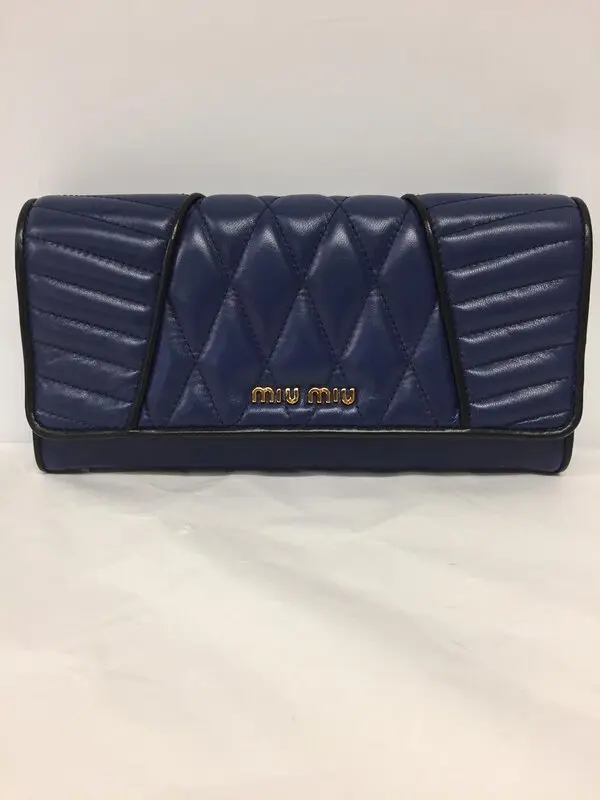 Miu Miu Quilted Leather Wallet