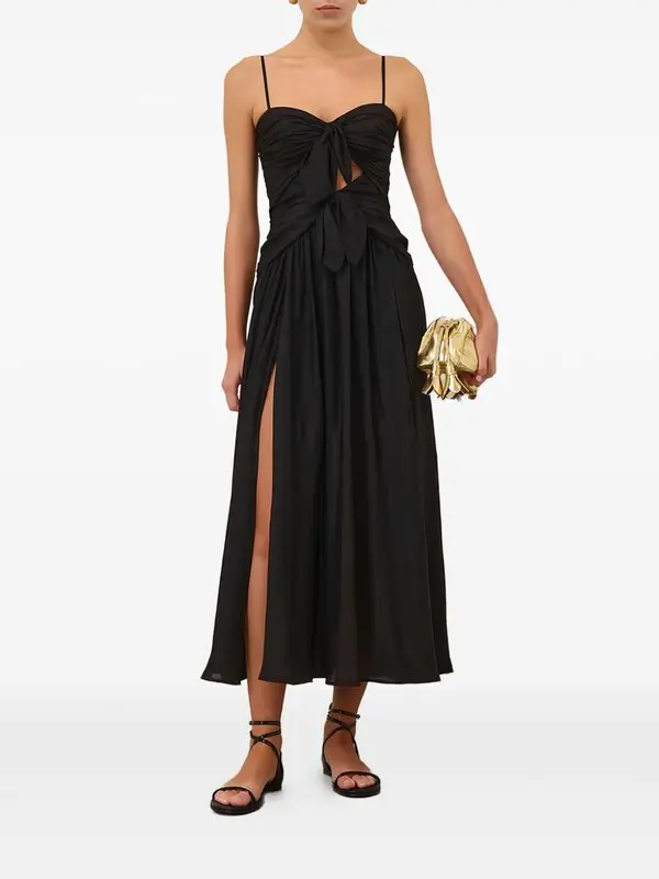 Zimmermann Aster Silk Midi Dress